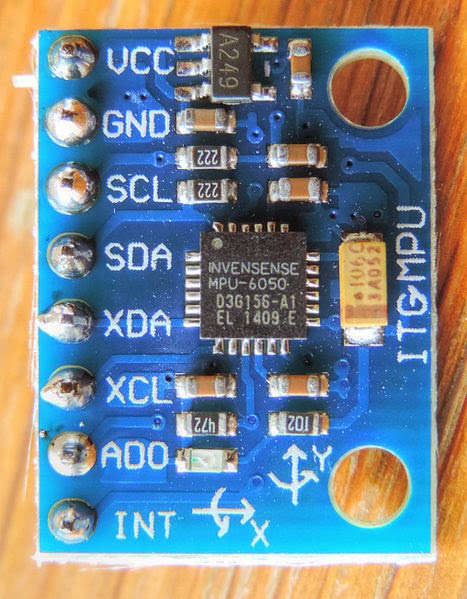 Nevits Blog Arduino Uno Mpu 6050 Pitch Roll Code For 2 Servo Motors